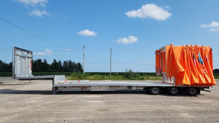 Step Deck / Drop Deck Tarp Systems – Titan Tarp